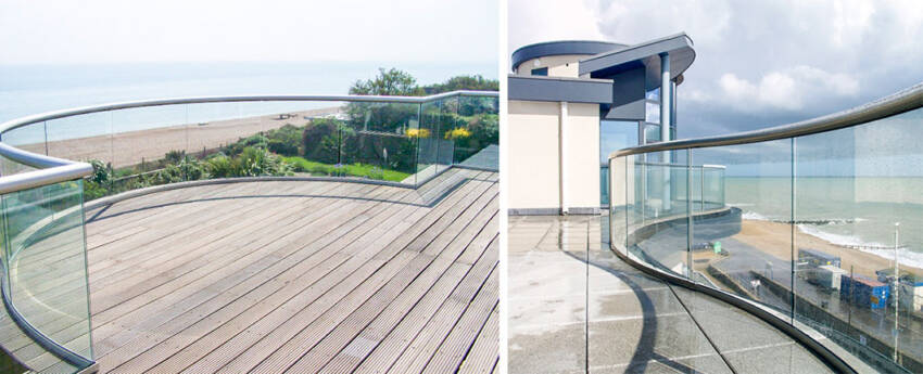 Lyctum staklene ograde ELEGANT - Prozori + Vrata