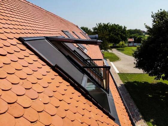 Stari tavan u novom ruhu - Krovna konstrukcija sa 28 krovnih prozora ...
